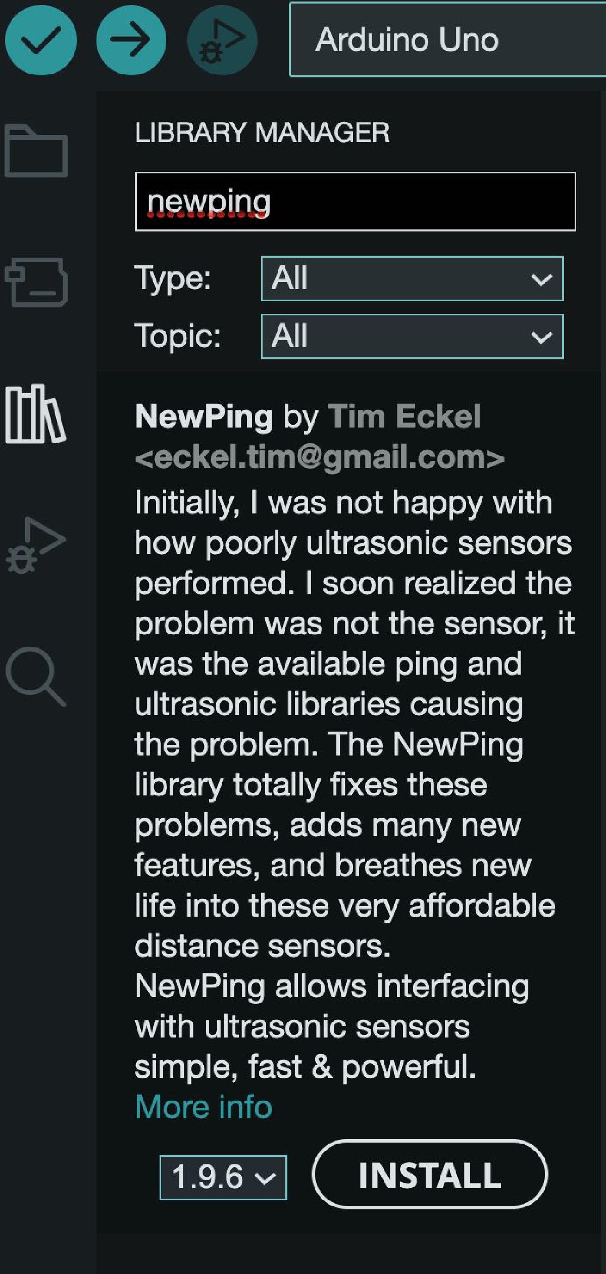 03.03 - NewPing Library for Ultrasonic Sensor | Experiments in ...